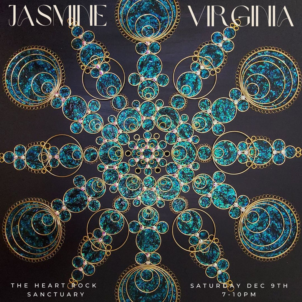 Jasmine Virginia Solo Art Exhibit at The Heart Rock Sanctuary