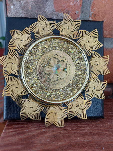 Golden Light by Multi Media Artist Jasmine Virginia